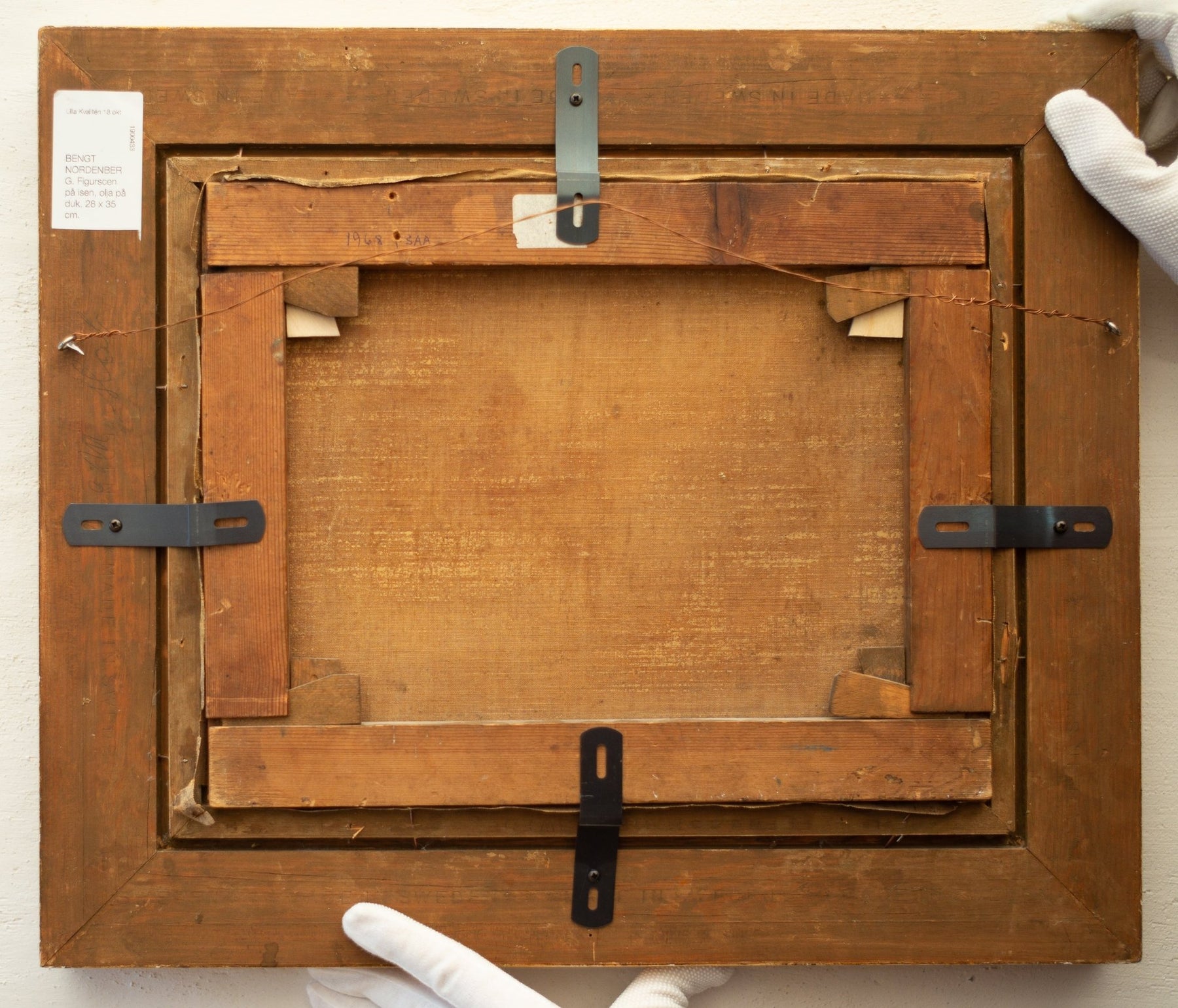 Bengt Nordenberg - Children by the Ice Hole, c. 1846 – CLASSICARTWORKS